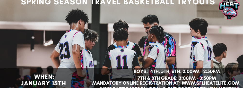 South Florida Heat Elite Travel Basketball – Travel Youth Basketball ...